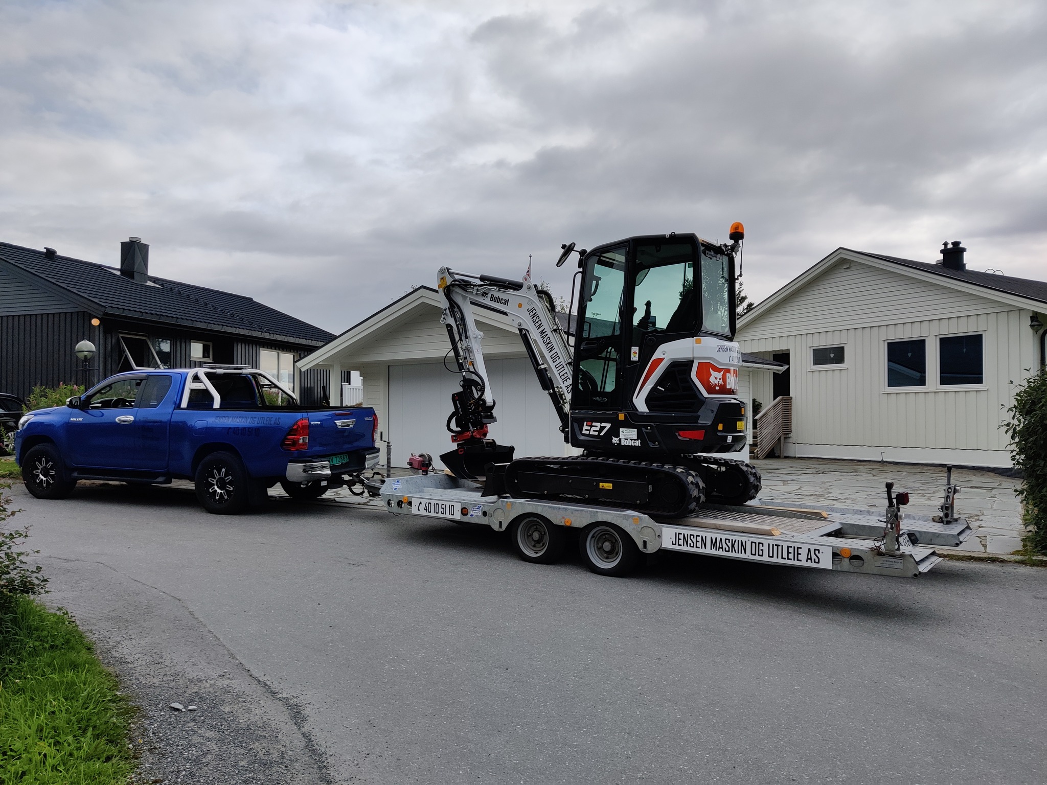 Graving Ørland | Jensen Maskin Og Utleie | Drenering Opphaug